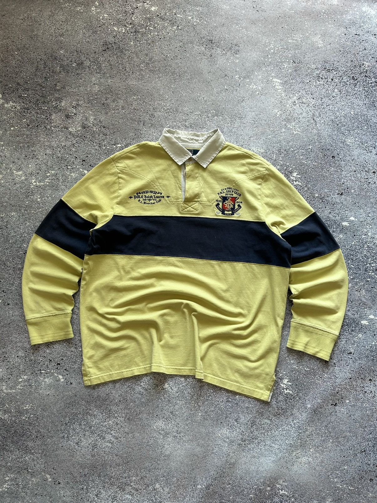 Polo Ralph Lauren Vintage Polo Ralph Lauren Rugby Polo Golf Club Hole ...