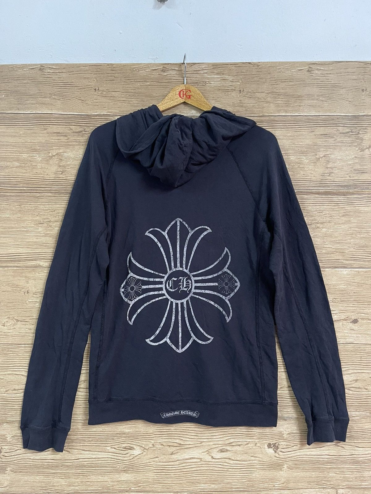 Vintage Vintage Chrome Hearts Hoodie Light Body Fit M Made in USA | Grailed