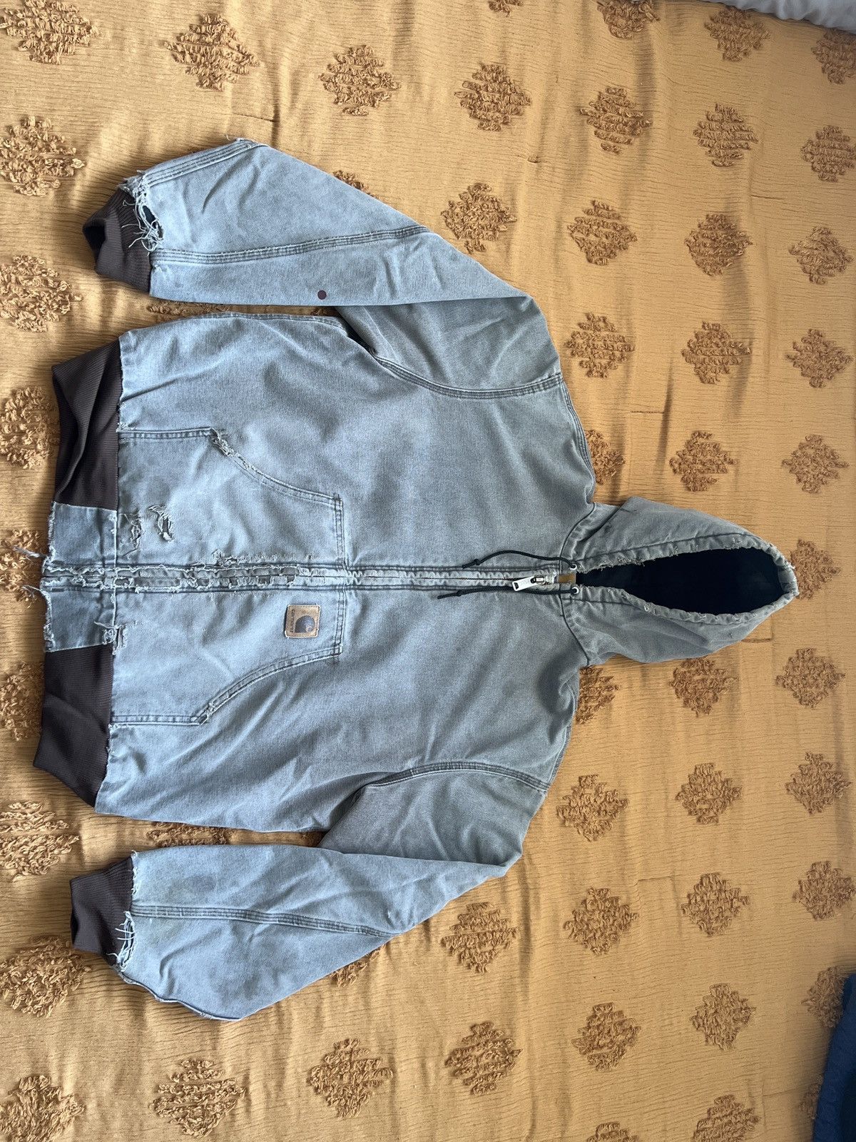 Carhartt Beautiful Distressed Carhartt Jacket | Grailed