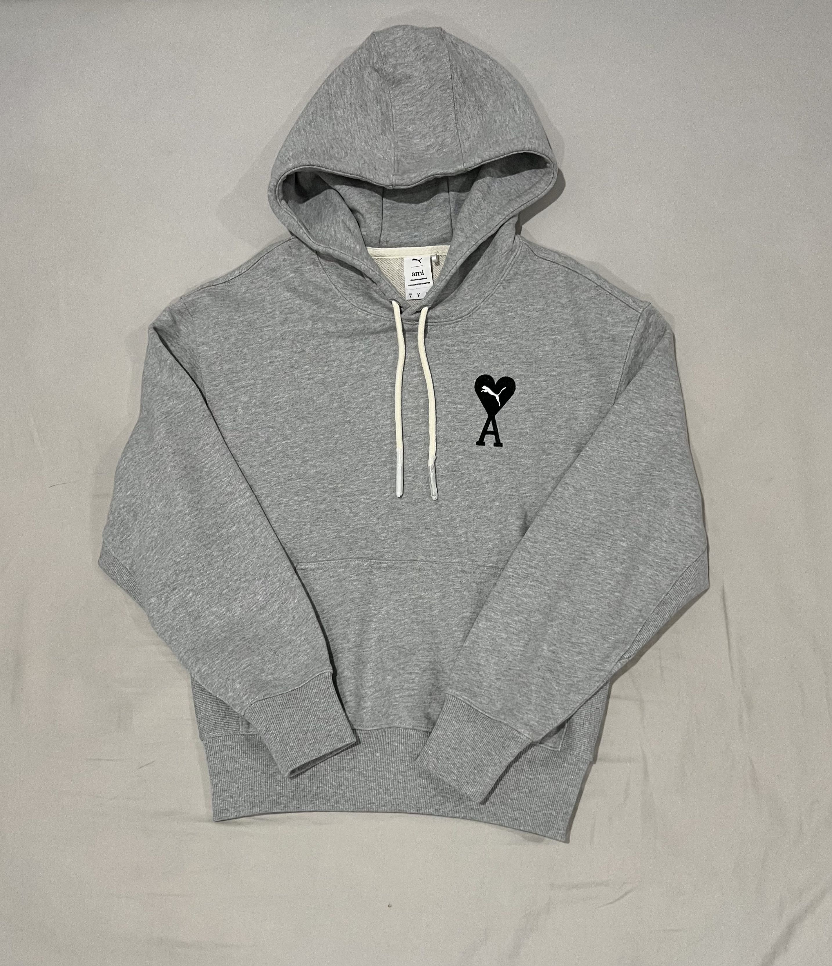 AMI Puma x AMI Heart Logo Hoodie | Grailed