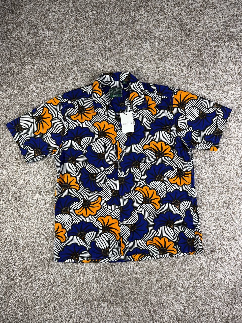 Gitman Bros. Vintage Gitman Bros Vintage Africa Floral Print Shirt ...