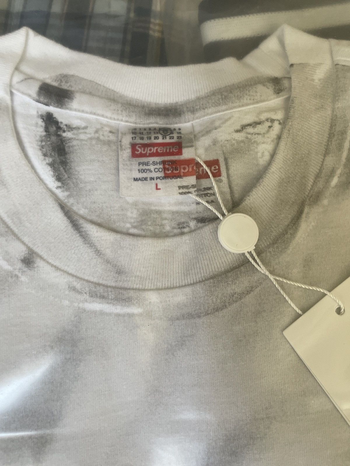 Maison Margiela × Supreme Supreme Maison margiela Box logo Tee | Grailed