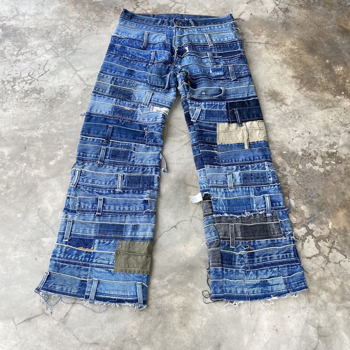Hysteric Glamour Reconstructed Levis Flare Hagi Jeans Hysteric Glamour ...