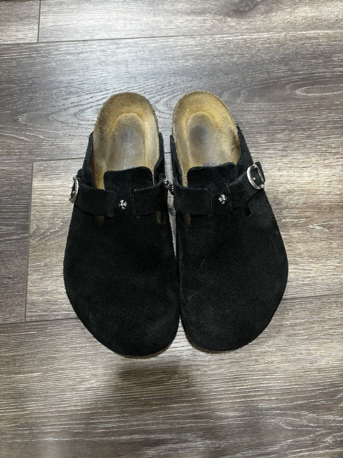 Chrome Hearts Chrome Hearts Birkenstock Clogs | Grailed