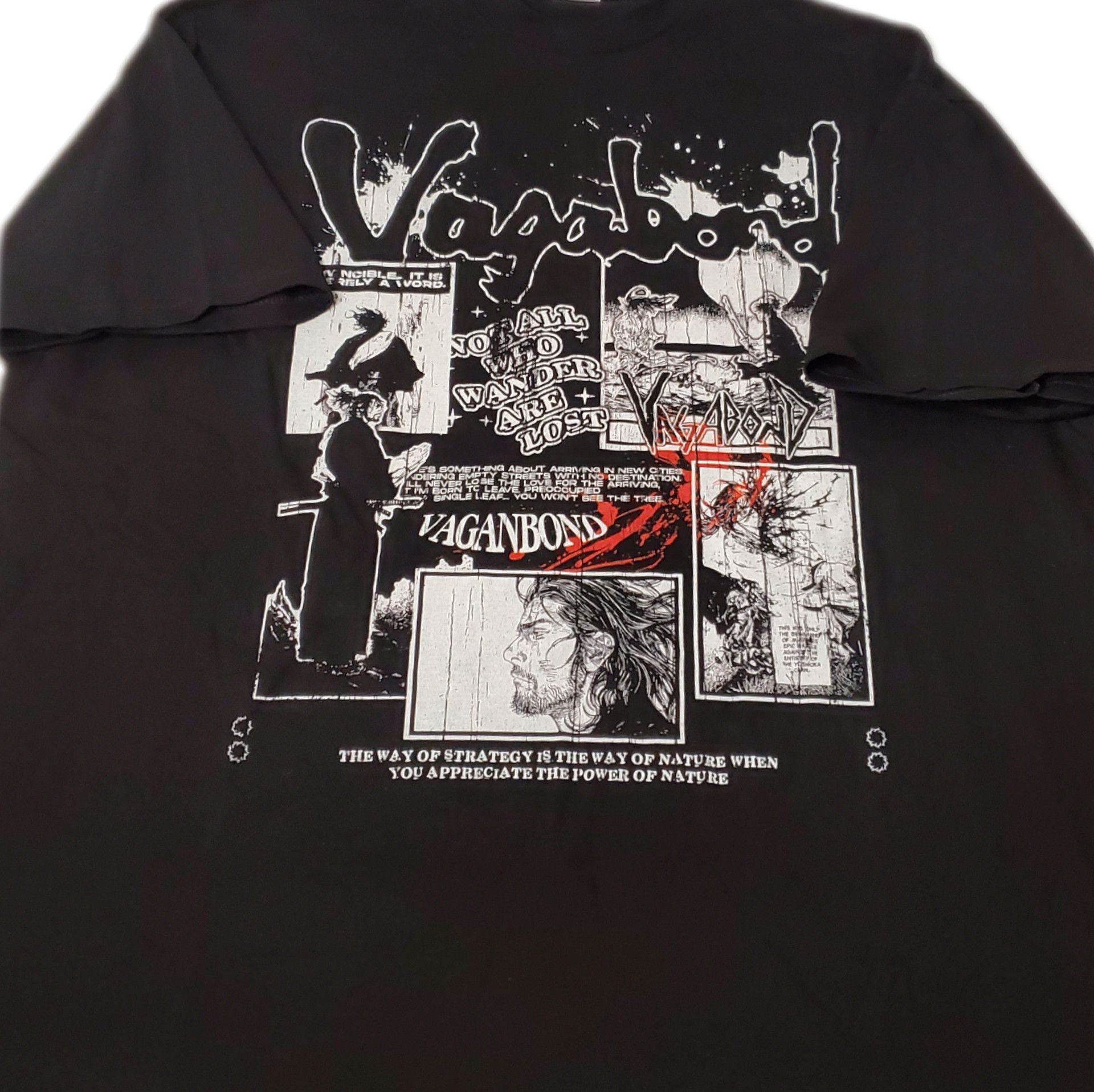 Movie Vagabond Anime Manga Collage T-Shirt | Grailed