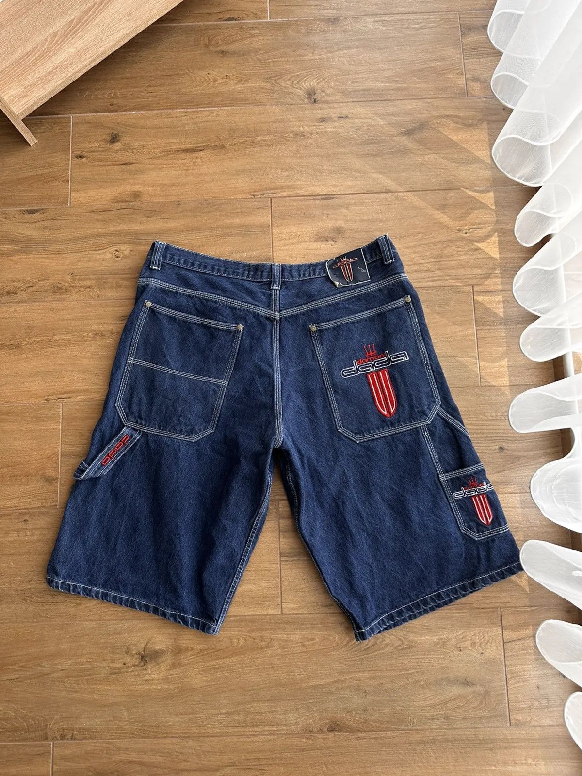 Vintage Vintage Damani Dada Rap Carpenter Cargo Jeans Shorts | Grailed