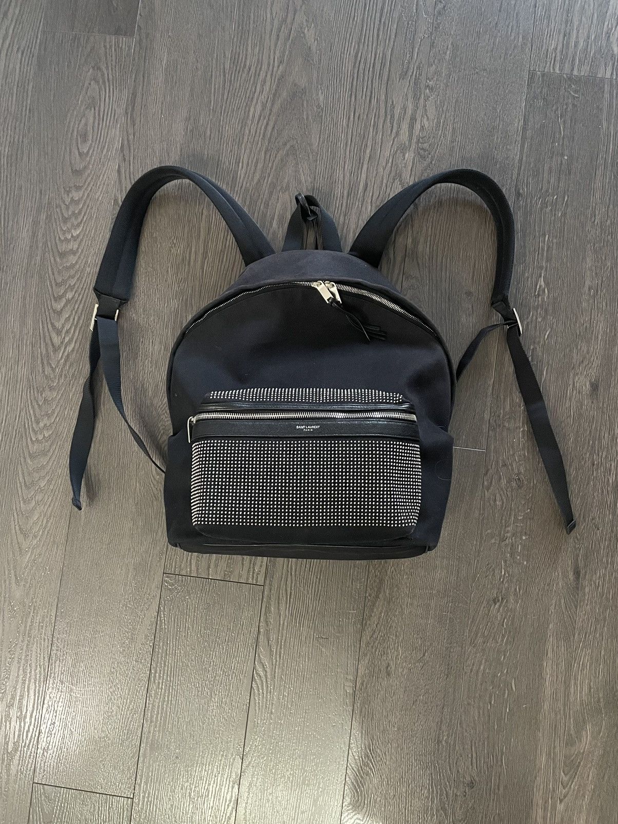 Hedi Slimane × Saint Laurent Paris Hedi Slimane era “city” backpack ...