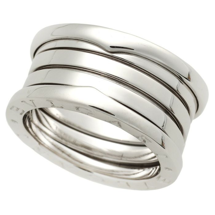 Bvlgari Bulgari BVLGARI B-ZERO1 B-ZERO One Ring 4 Bands K18WG #53 No. 13 White Gold | Grailed