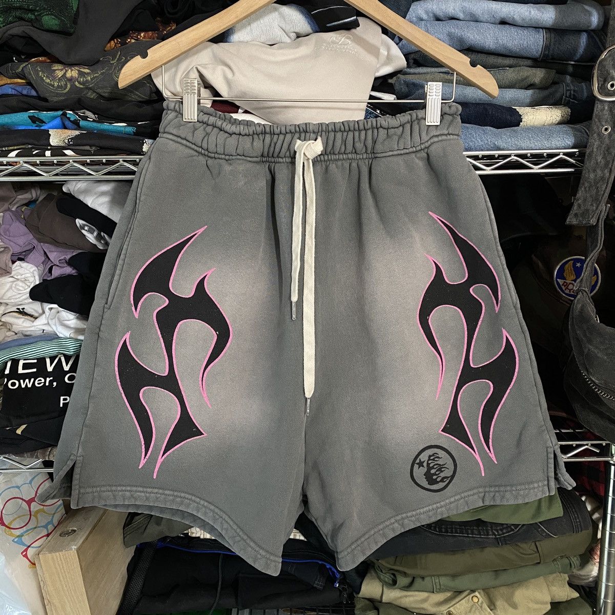 HELLSTAR HELLSTAR Flame Shorts | Grailed