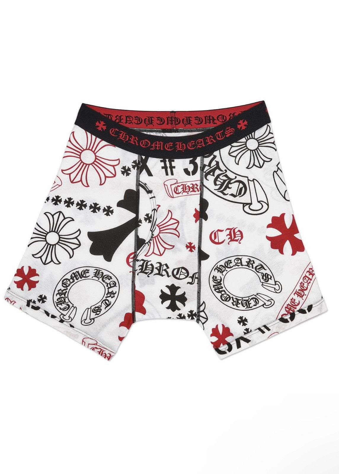 Chrome Hearts Chrome Hearts Stencil Boxer Briefs - White Multi | Grailed