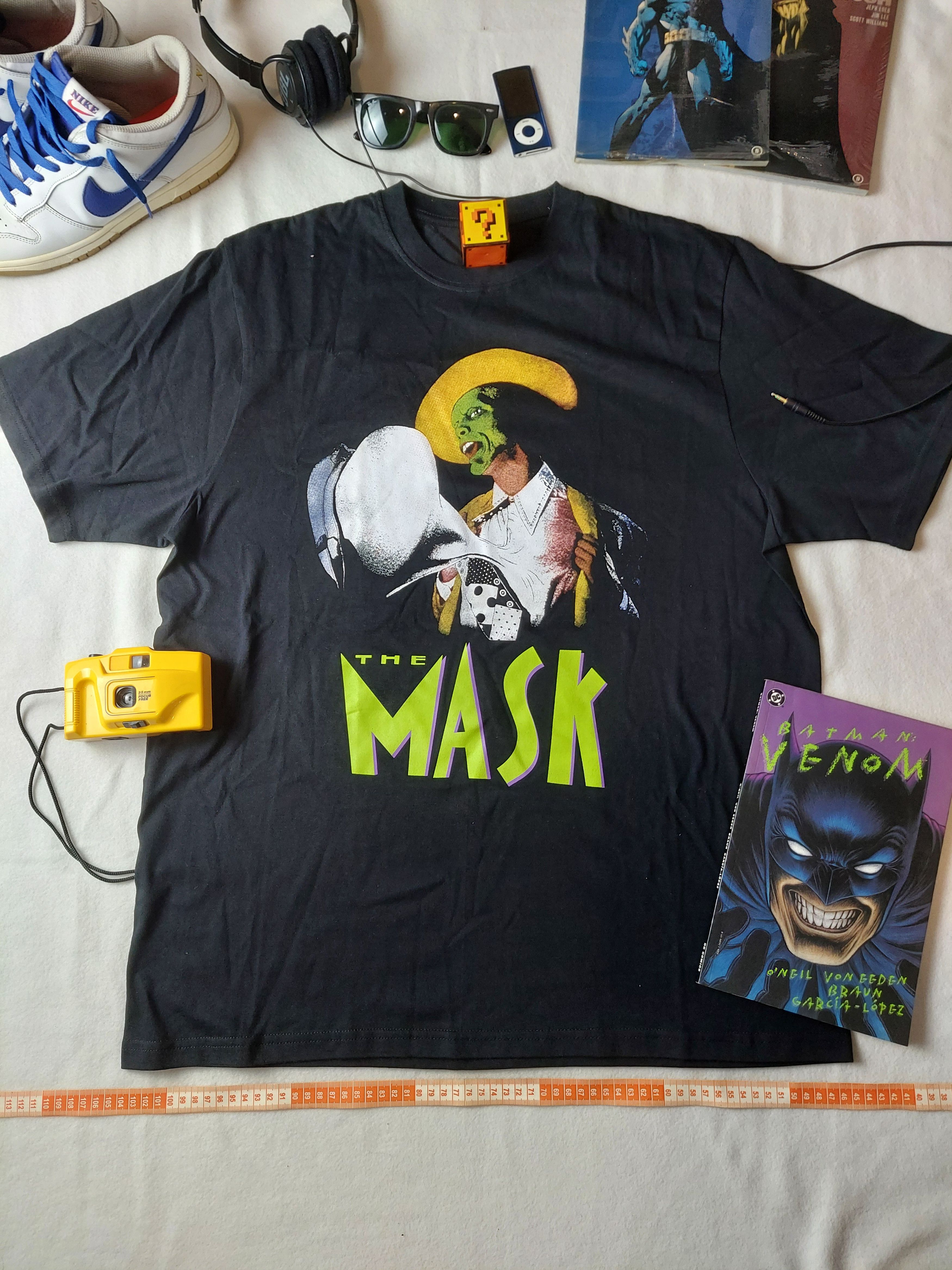 Movie THE MASK - GIGANTIC HEARTBEAT black tshirt | Grailed