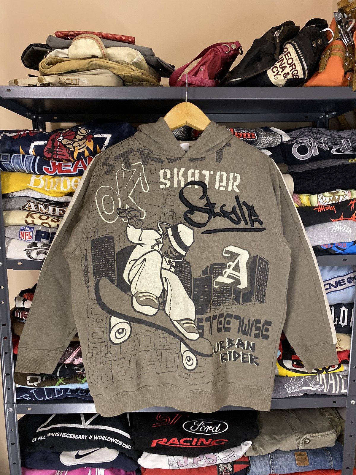 Rap Tees × Streetwear × Vintage Rare rap hoodie type ecko unlimited ...