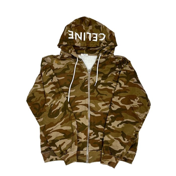 Celine Celine Logo Camouflage Logo Jacket | Grailed
