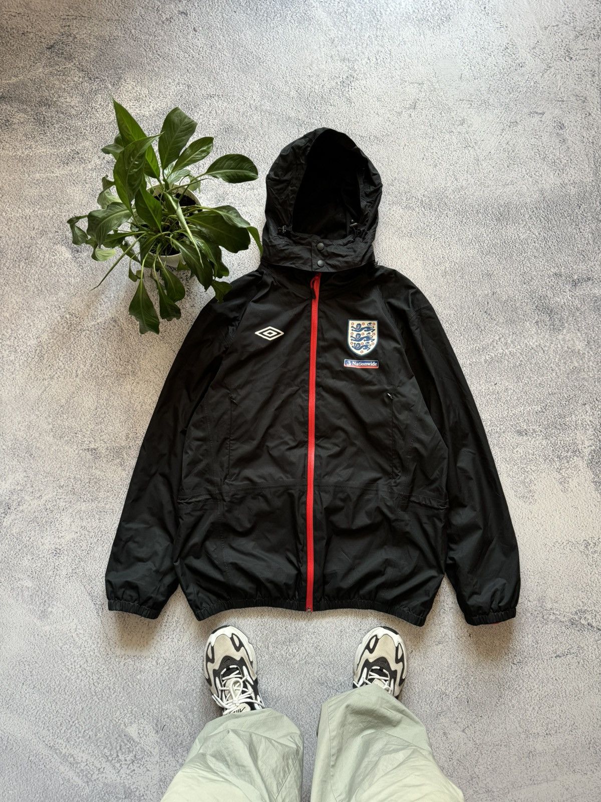 Soccer Jersey × Vintage Umbro England Jacket in National Teams ...