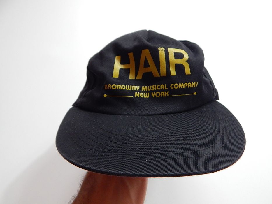 Vintage vintage hair broadway musical company new york hat | Grailed