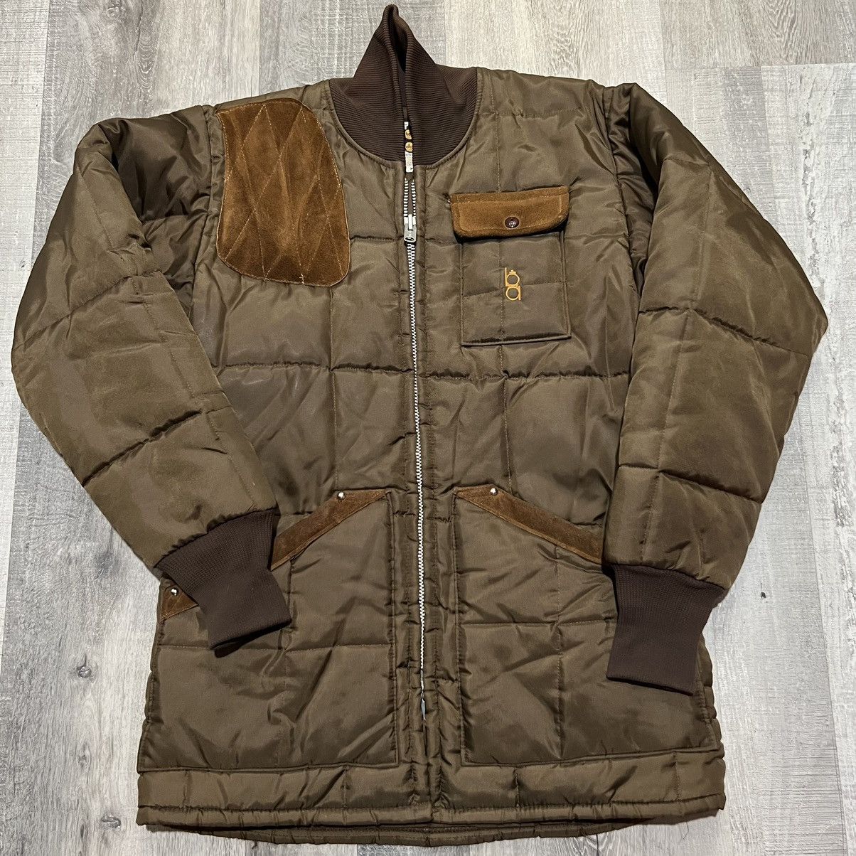 Vintage VTG Bob Allen 80s Shooting Quilted Hunting Puffer Jacket | Grailed