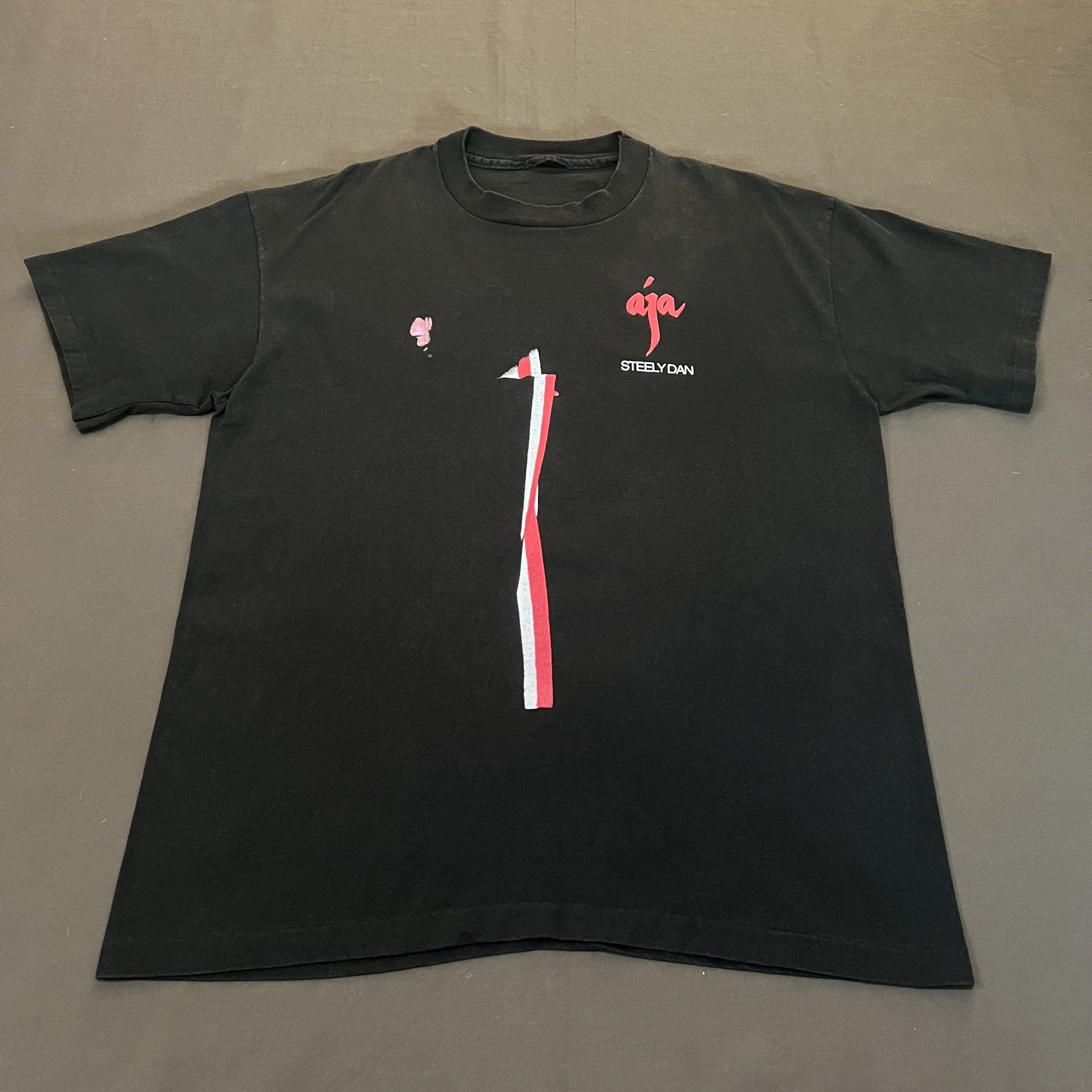 Band Tees × Giant × Vintage Vintage 90s 1993 Steely Dan aja Promo Tour ...