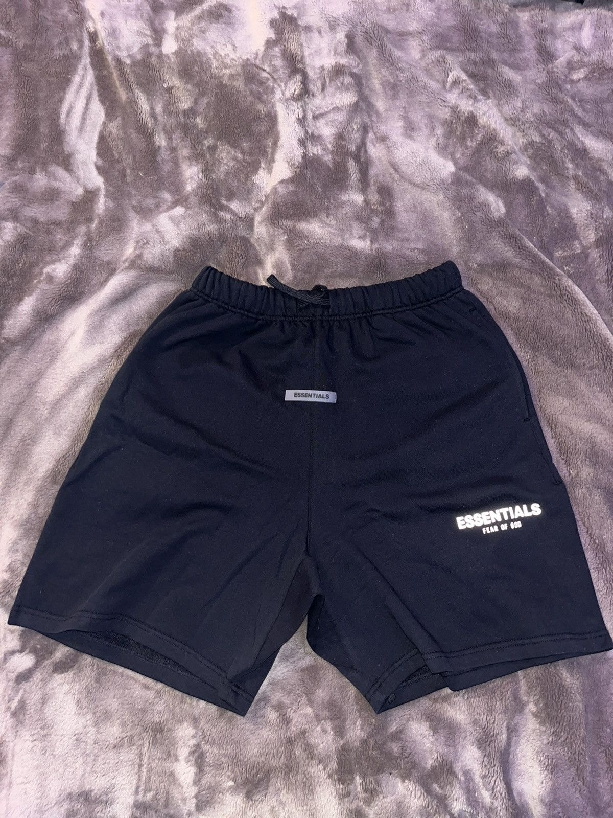 Essentials × FOG Essentials Black Shorts | Grailed