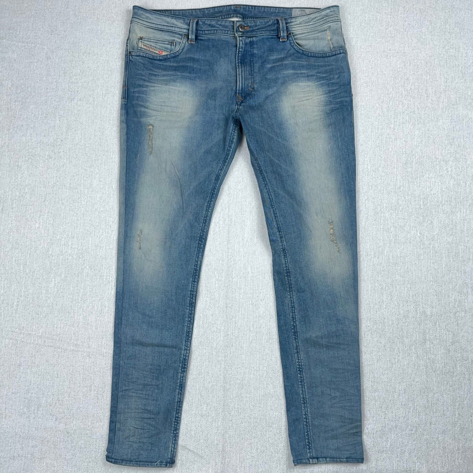 Diesel Diesel Thavar Jeans Slim Skinny Stretch Faded Distressed USA ...