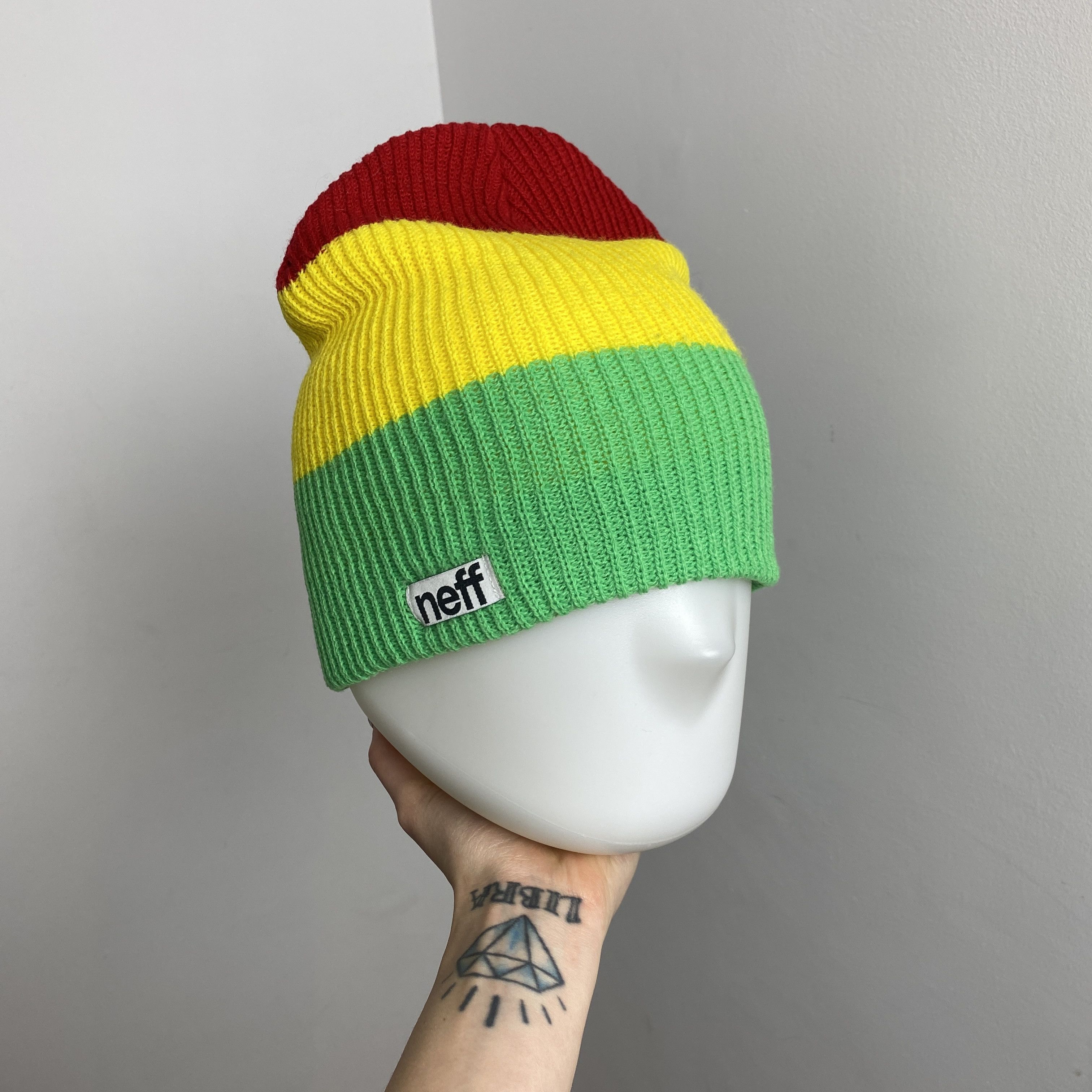 Neff × Streetwear × Vintage Neff oversized beanie | Grailed