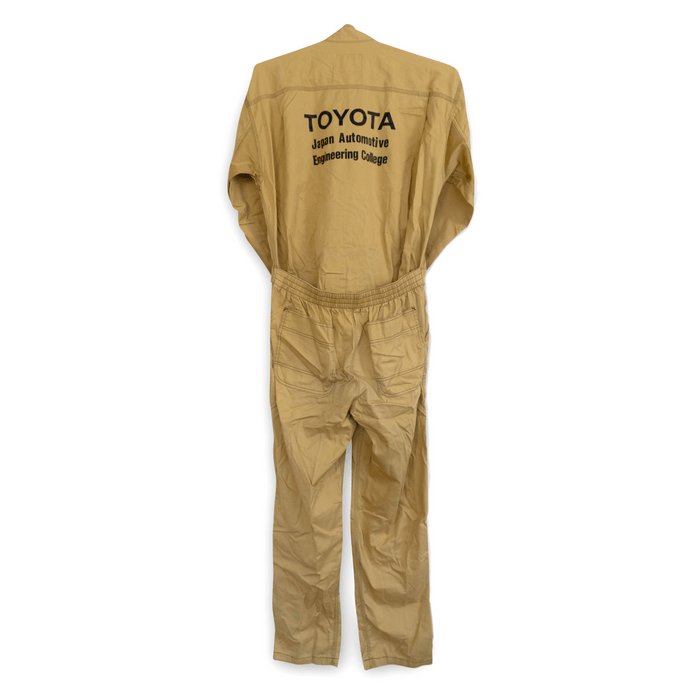 Vintage JDM Toyota Automotive Engineering College Summer Coveralls ...