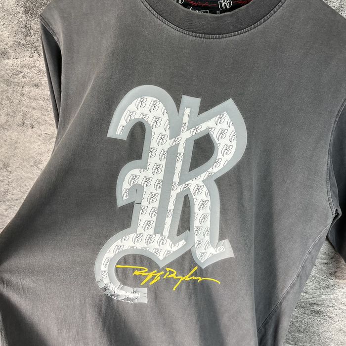 Vintage Ruff Ryders Faded Big Logo T-Shirt Vintage Hip Hop 90s Rap ...
