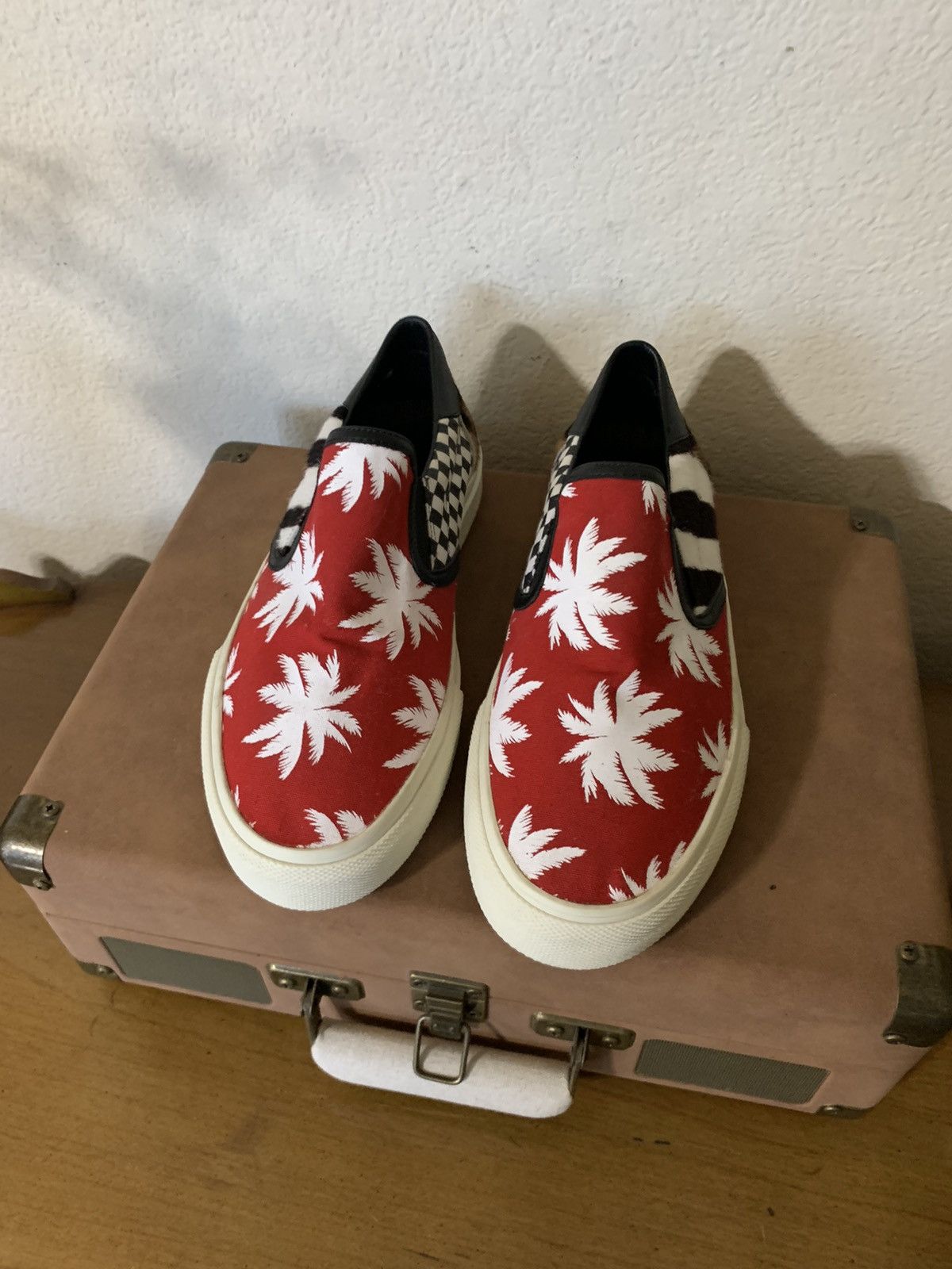 Amiri Multi Pattern Slip ons | Grailed