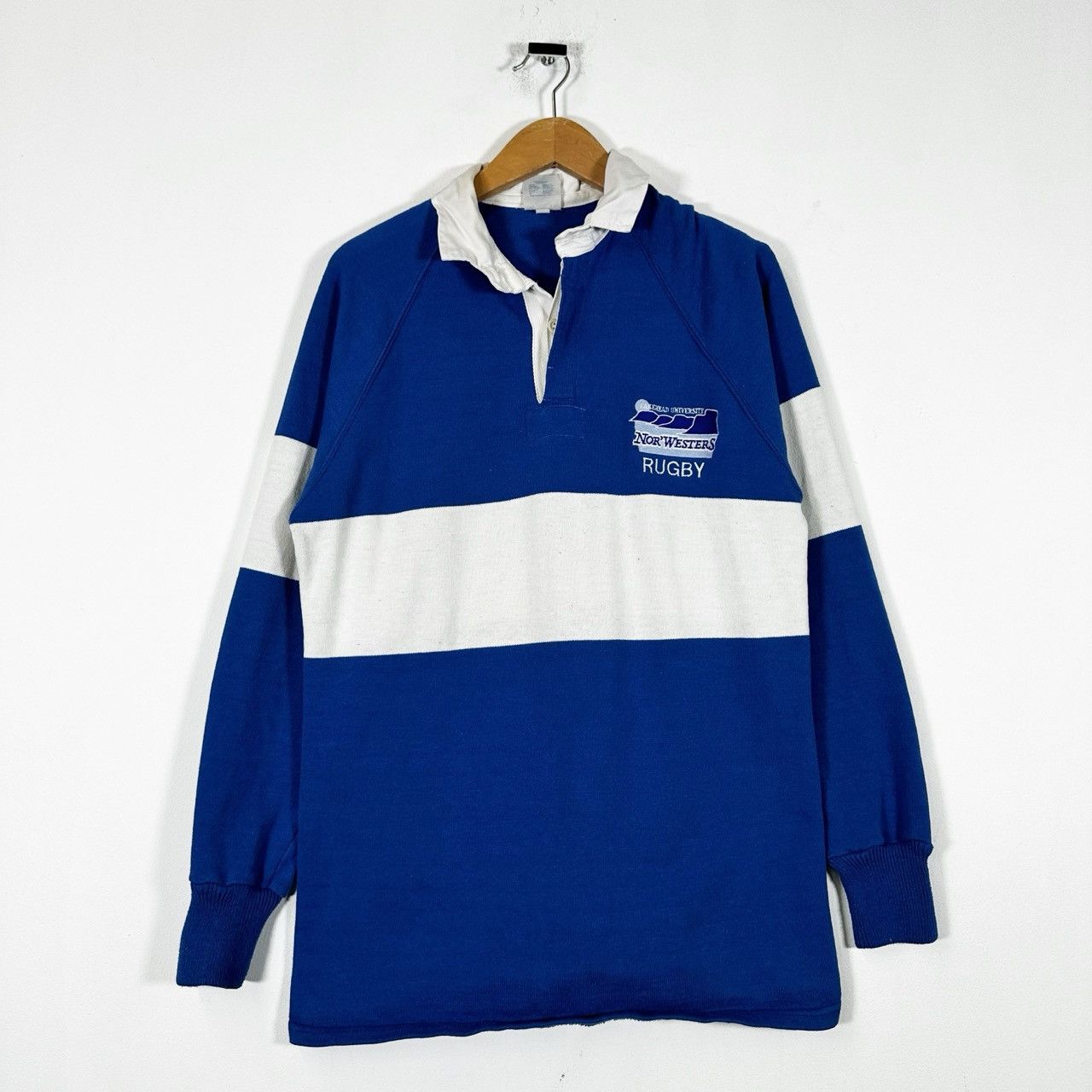 Streetwear × Vintage Vintage 90s Lakehead University Rugby Shirt | Grailed
