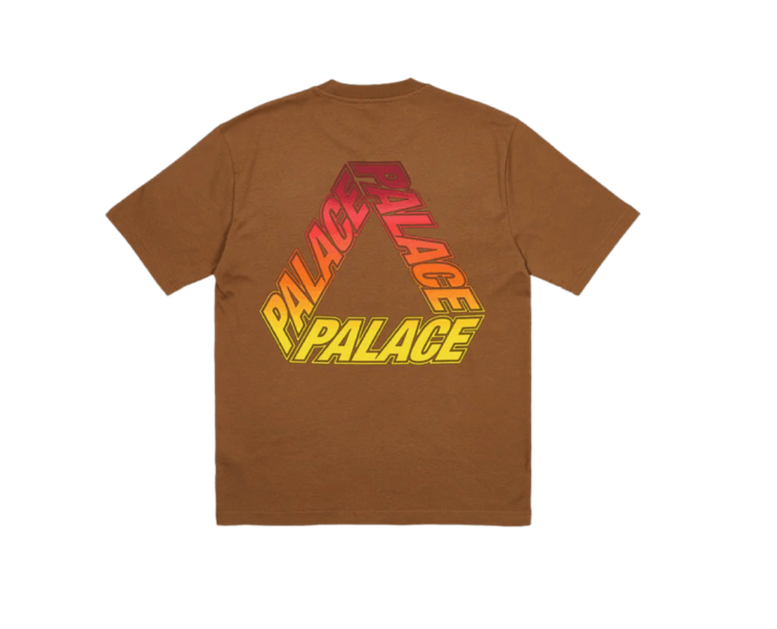 Palace Palace Spectrum P3 Tee Brown • M | Grailed