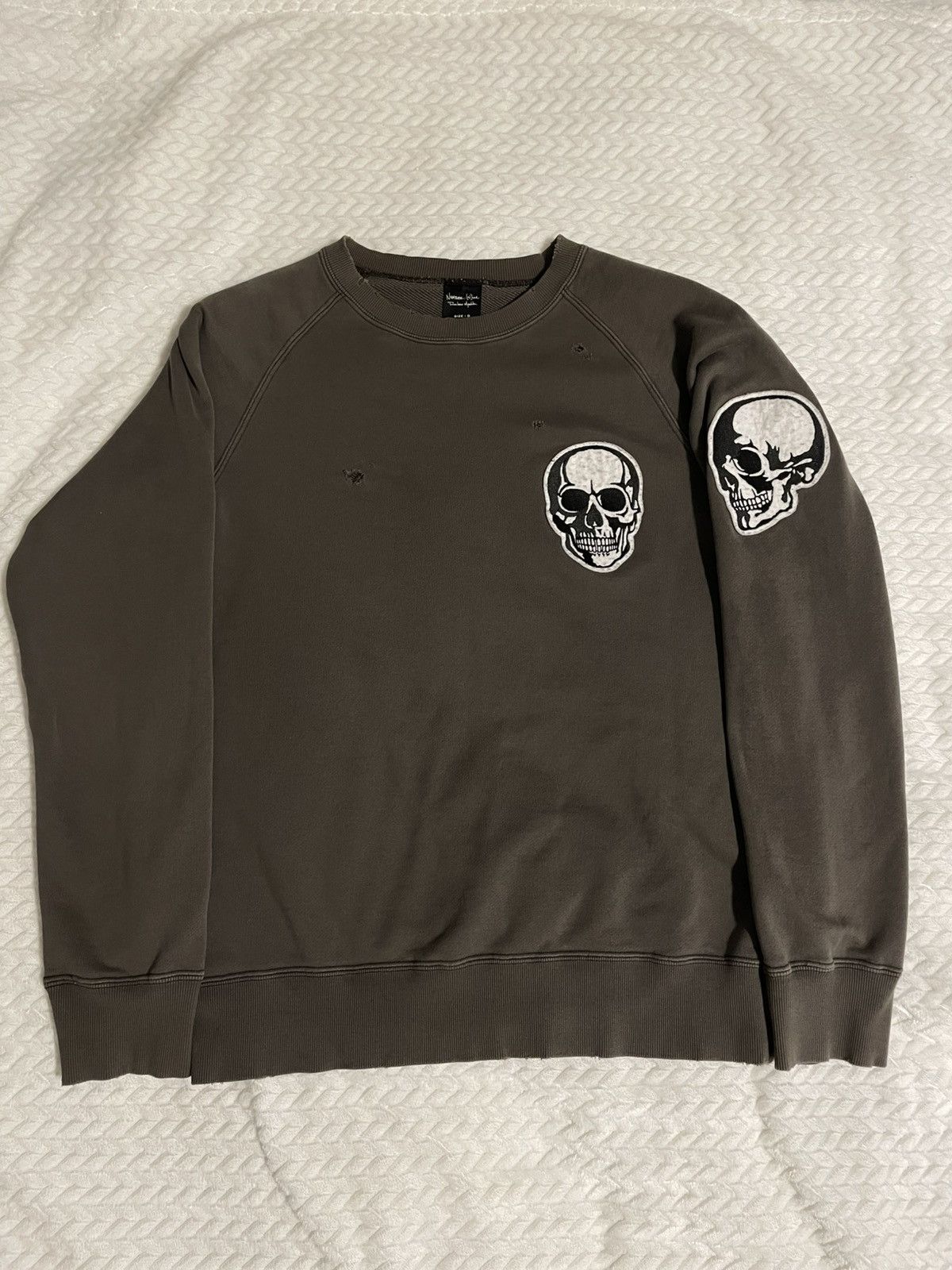 Number (N)ine Double Skull Crewneck | Grailed