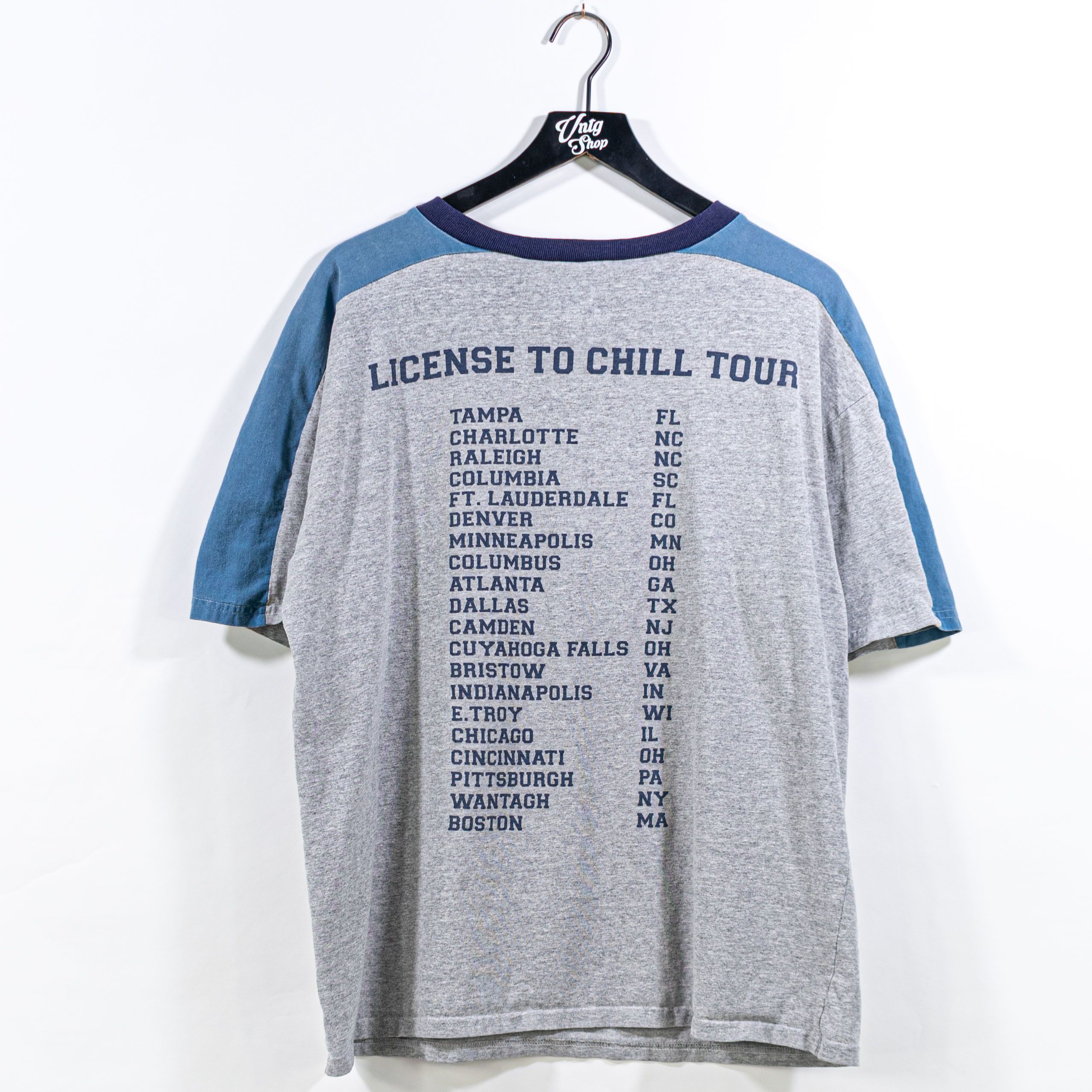 Vintage Jimmy Buffett License To Chill Tour T-Shirt Y2K 2004 Music ...