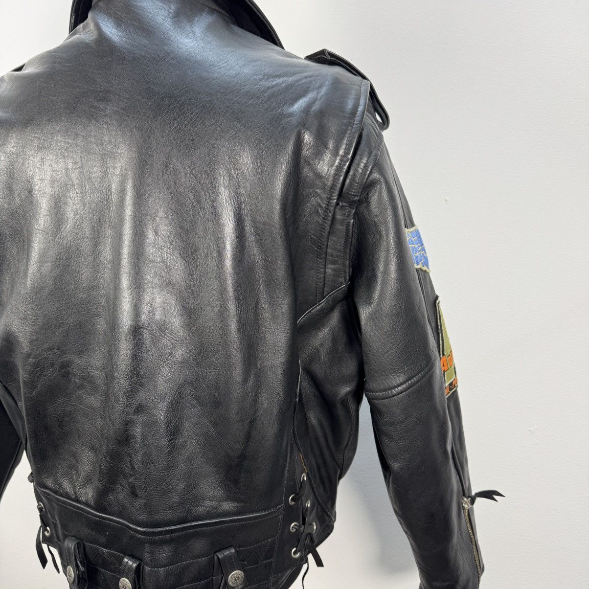 Avirex AVIREX vintage leather jacket motorcycle | Grailed