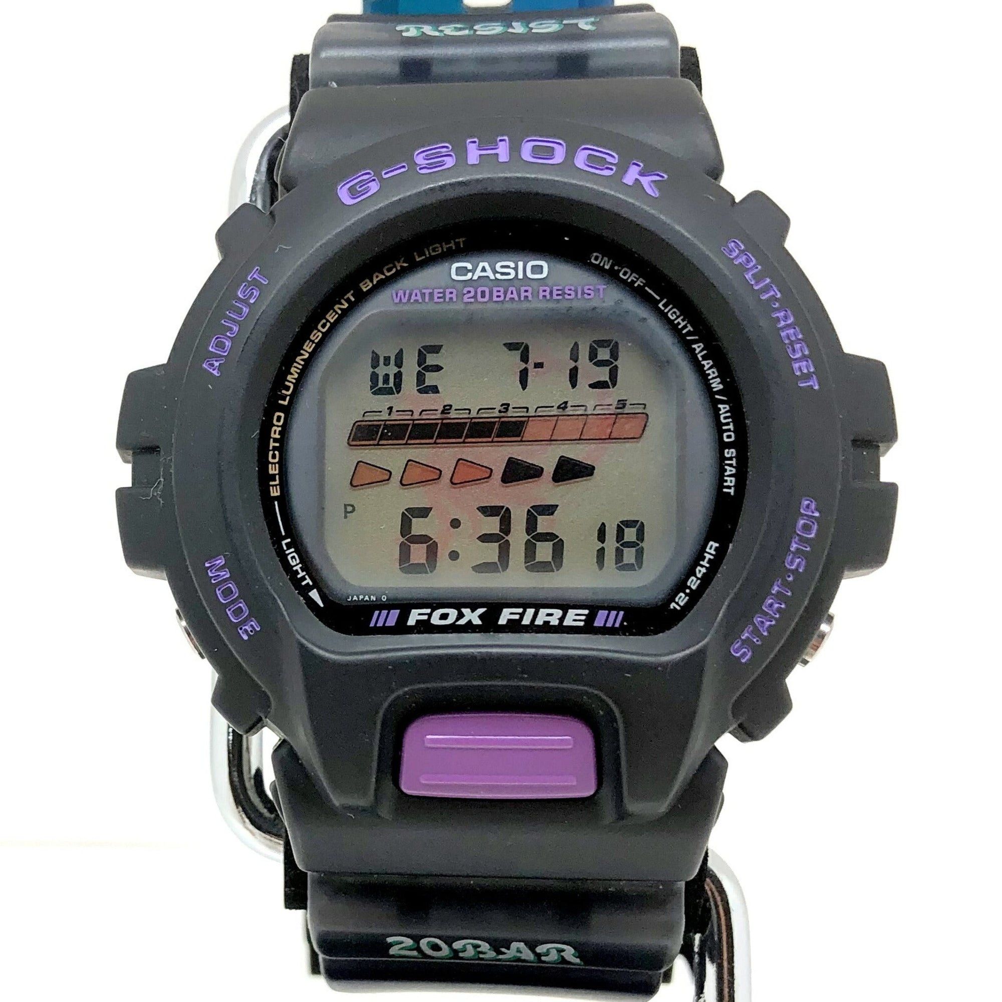 Casio CASIOG-SHOCK G shock watch DW-6620-6 FOX FIRE Fox fire scorpion ...