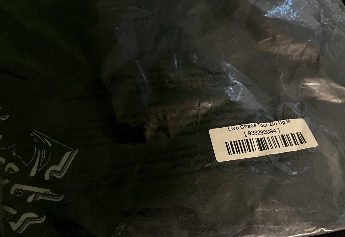Actual Hate × Ken Carson DS - Ken Carson Live Chaos Zip Up (Tour Merch ...