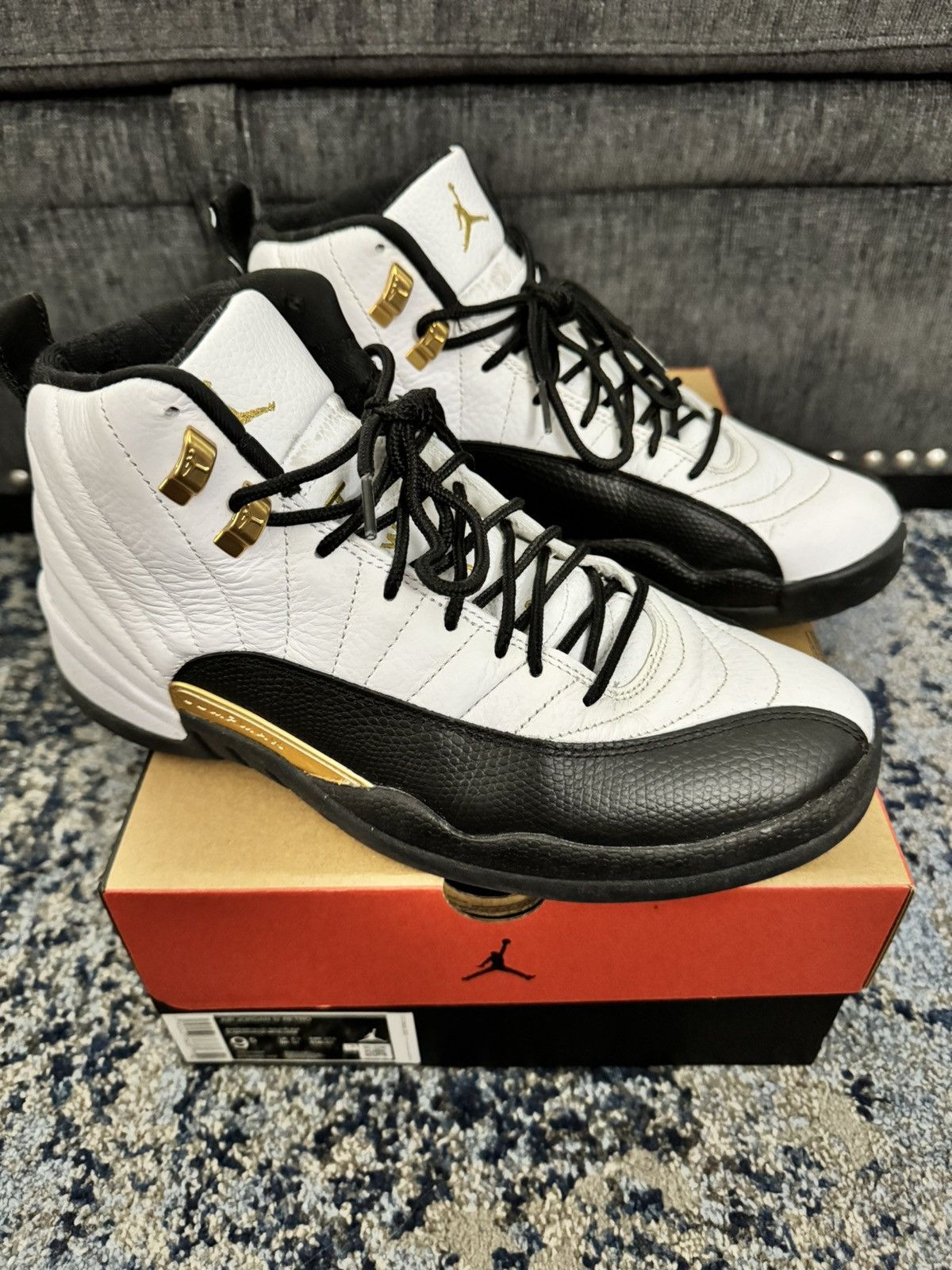 Jordan Brand Jordan 12 •TAXIS• | Grailed