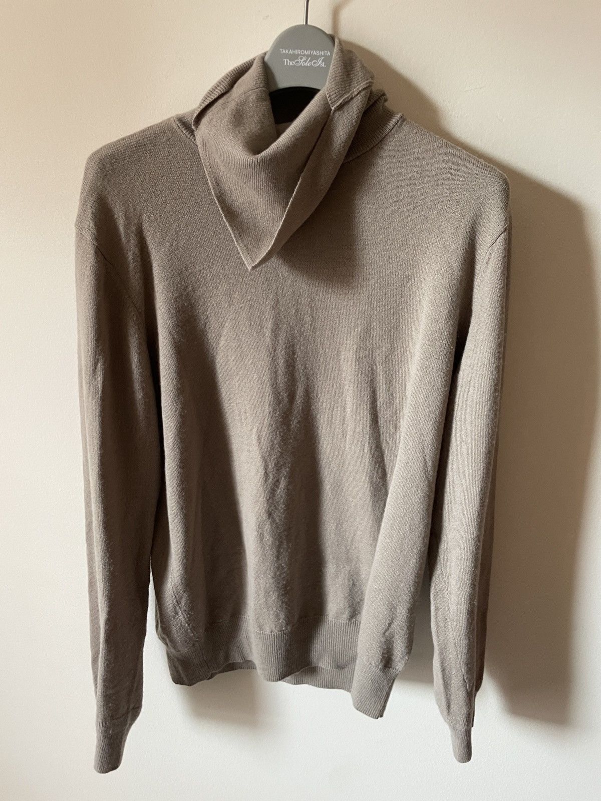 Takahiromiyashita The Soloist. A/W17 Wool Turtleneck Bandit-Style | Grailed