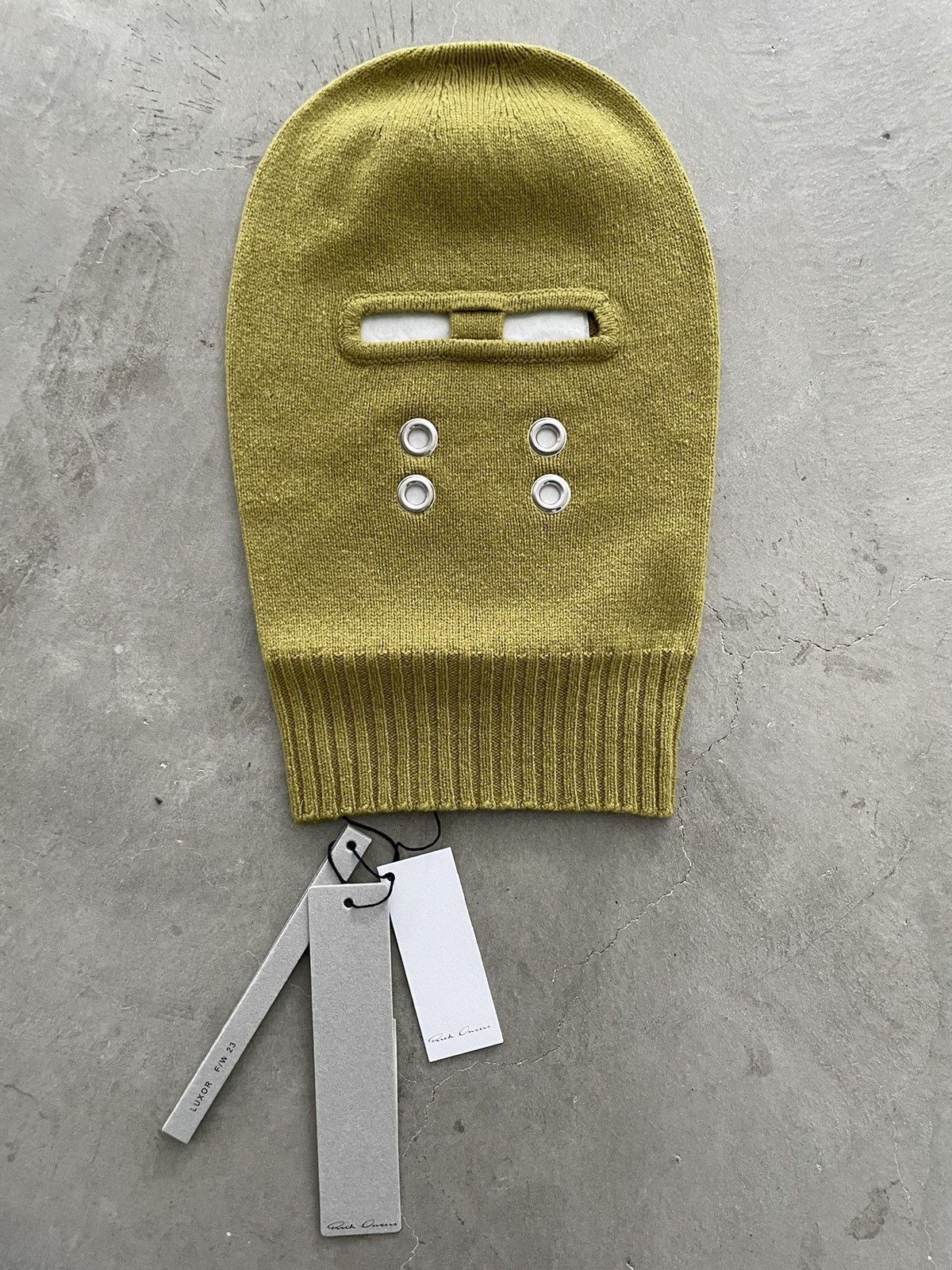 Rick Owens Rick Owens fw23 Luxor gimp balaclava mask | Grailed