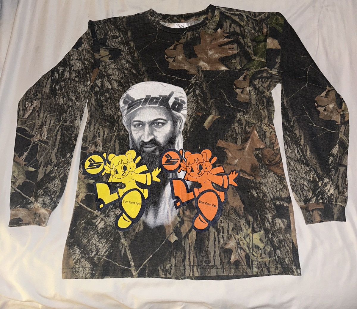 Born From Pain VERY RARE* Born From Pain Sickö Osama Bin Laden camo ...