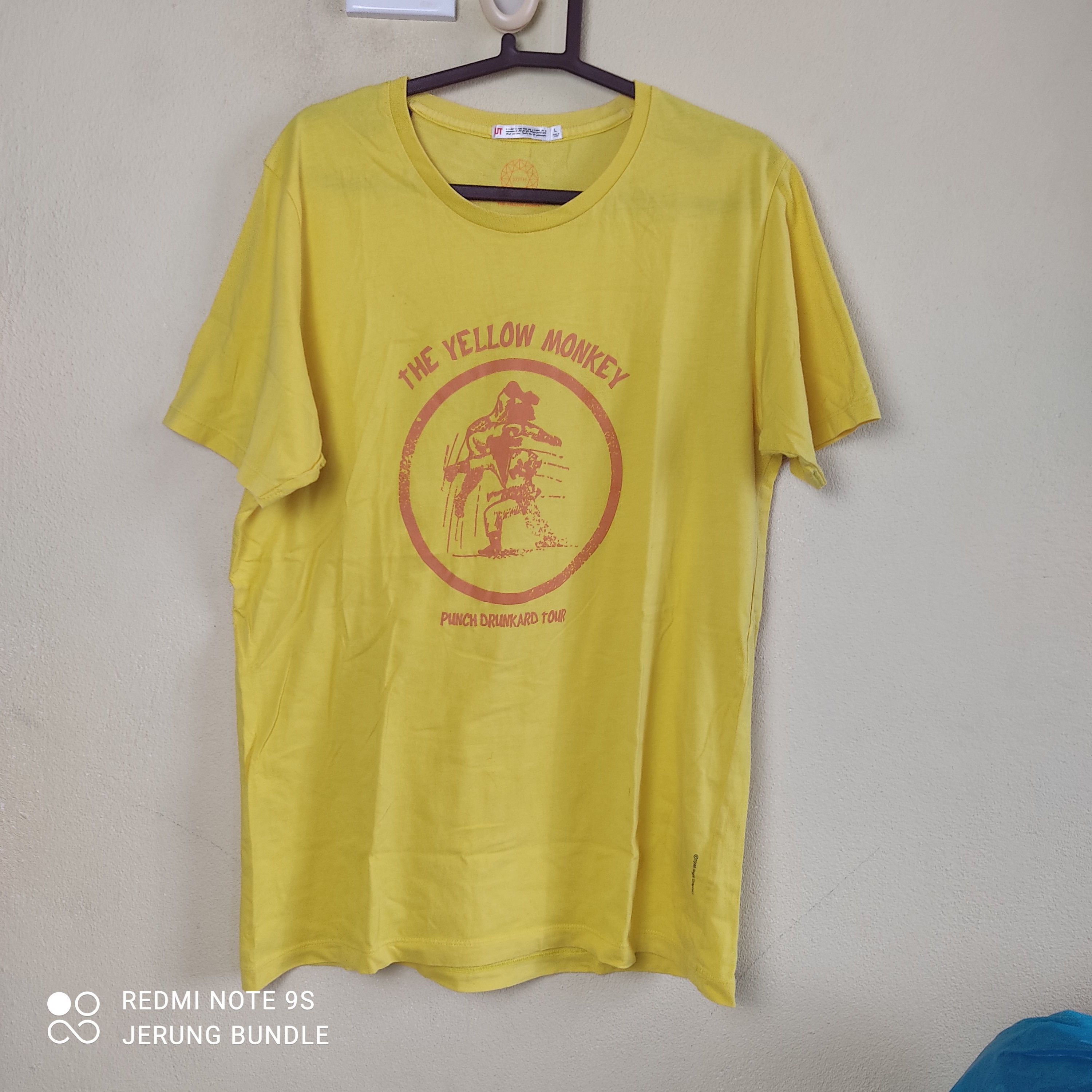 Band Tees × Japanese Brand × Uniqlo THE YELLOW MONKEY BAND T-SHIRT ...