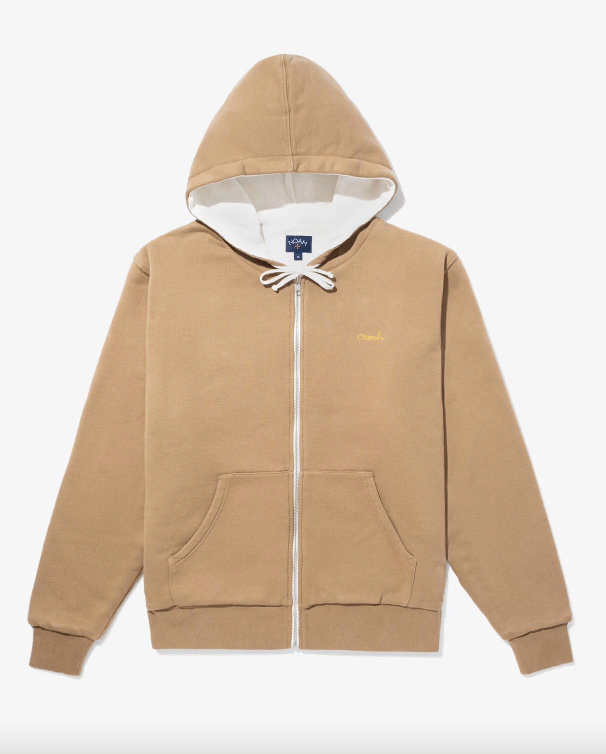 Noah Thermal Lined Zip-Up Hoodie Tan | Grailed