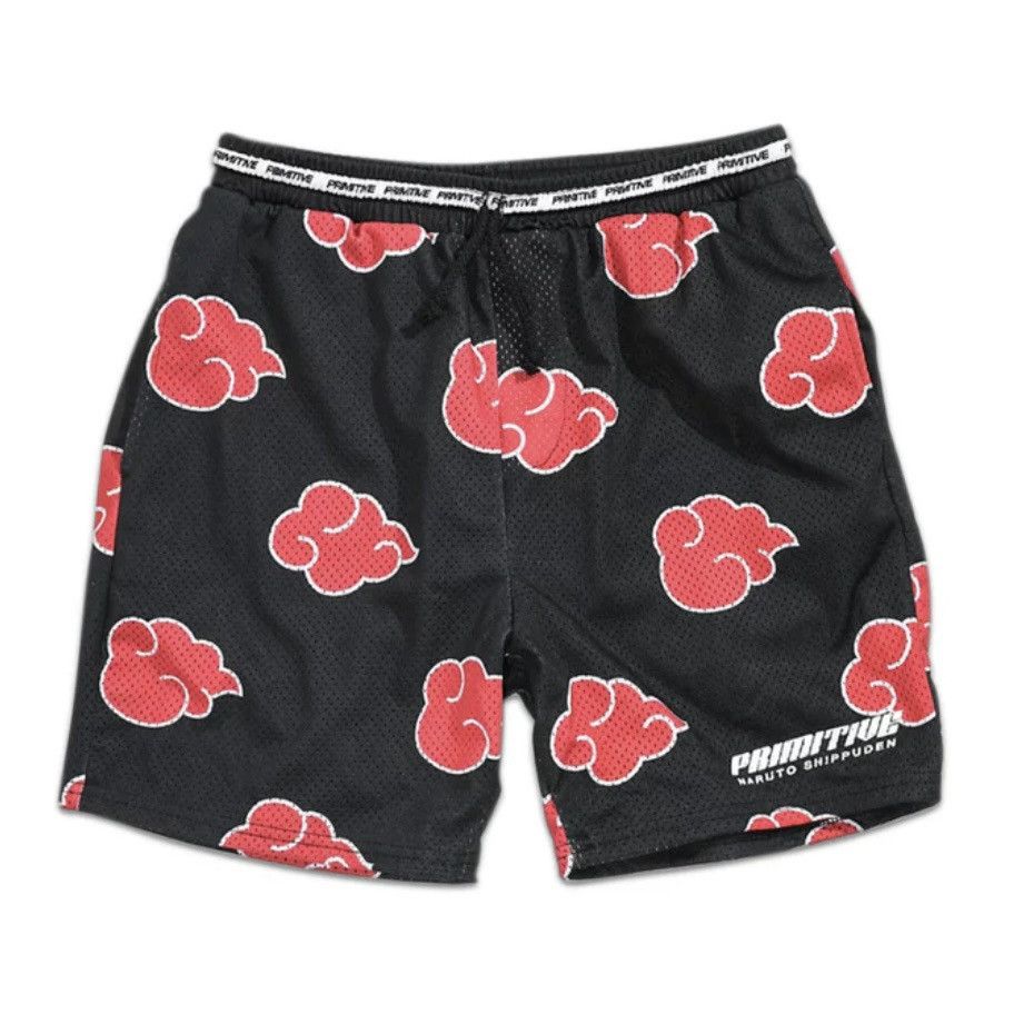 Primitive Primitive Akatsuki Mesh Shorts Naruto | Grailed