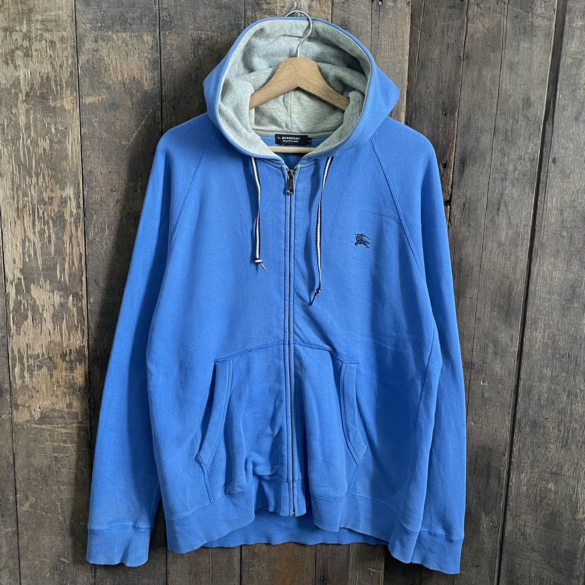 Black Label × Burberry Burberry Black Label Zipper Hoodie | Grailed