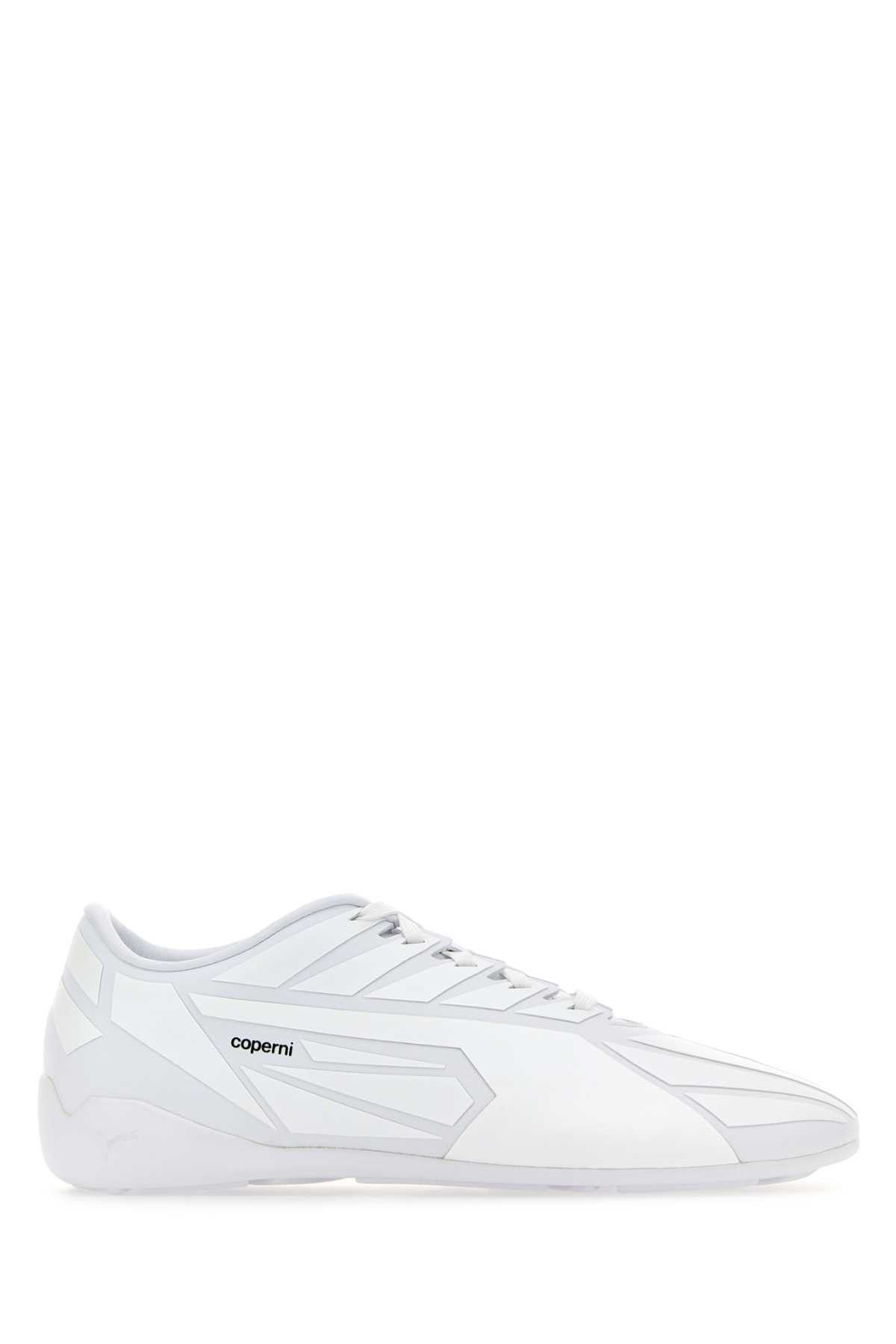 Coperni White Synthetic Leather Coperni X Puma Speedcat Sneakers | Grailed
