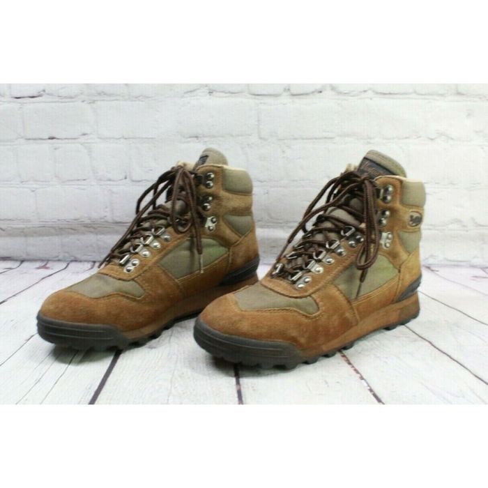 Vasque Vasque Clarion GTX Green Leather Fabric Trail Hiking Boots | Grailed