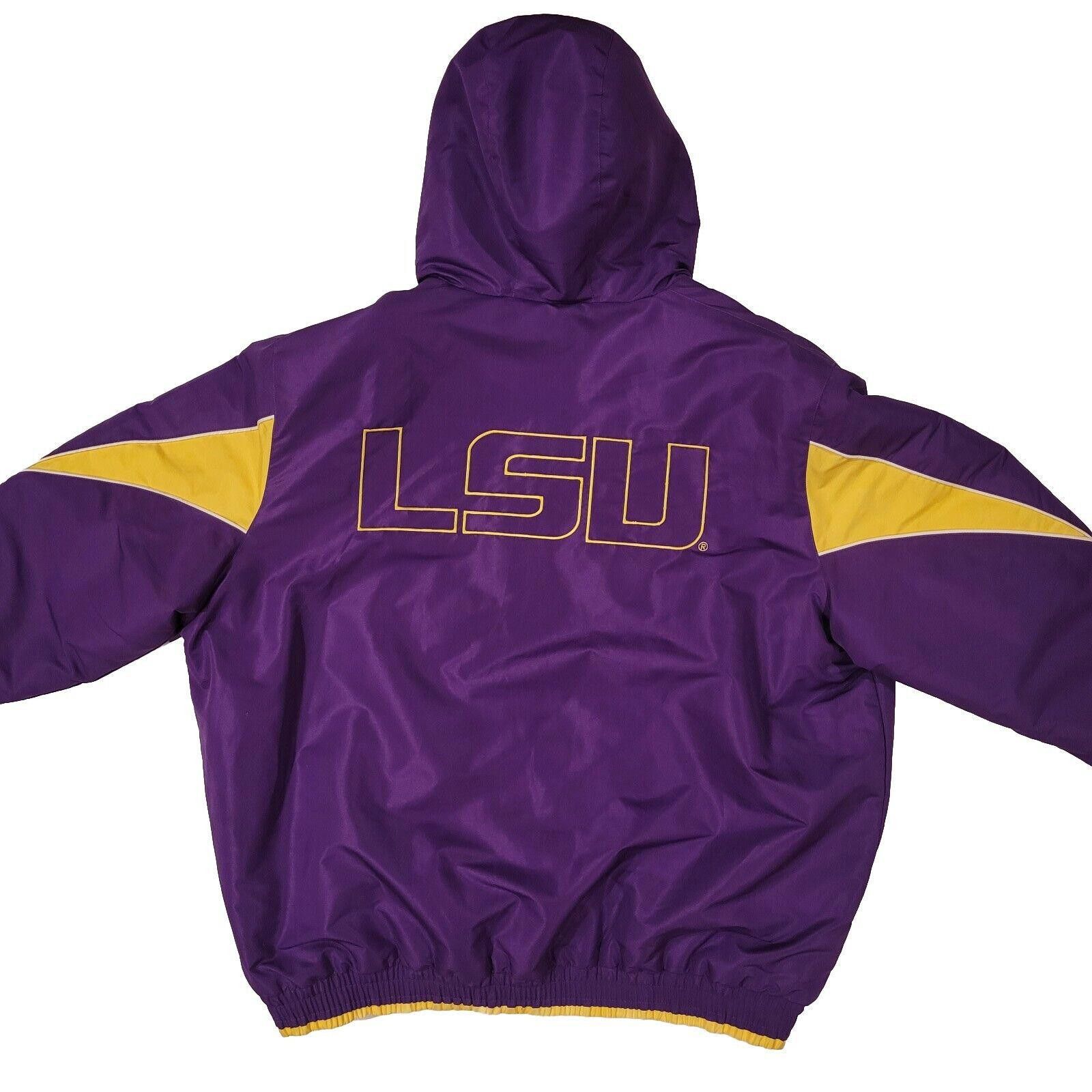 G Iii Rare LSU Tiger GIII Men's Hooded Coat Size 2XL | Grailed