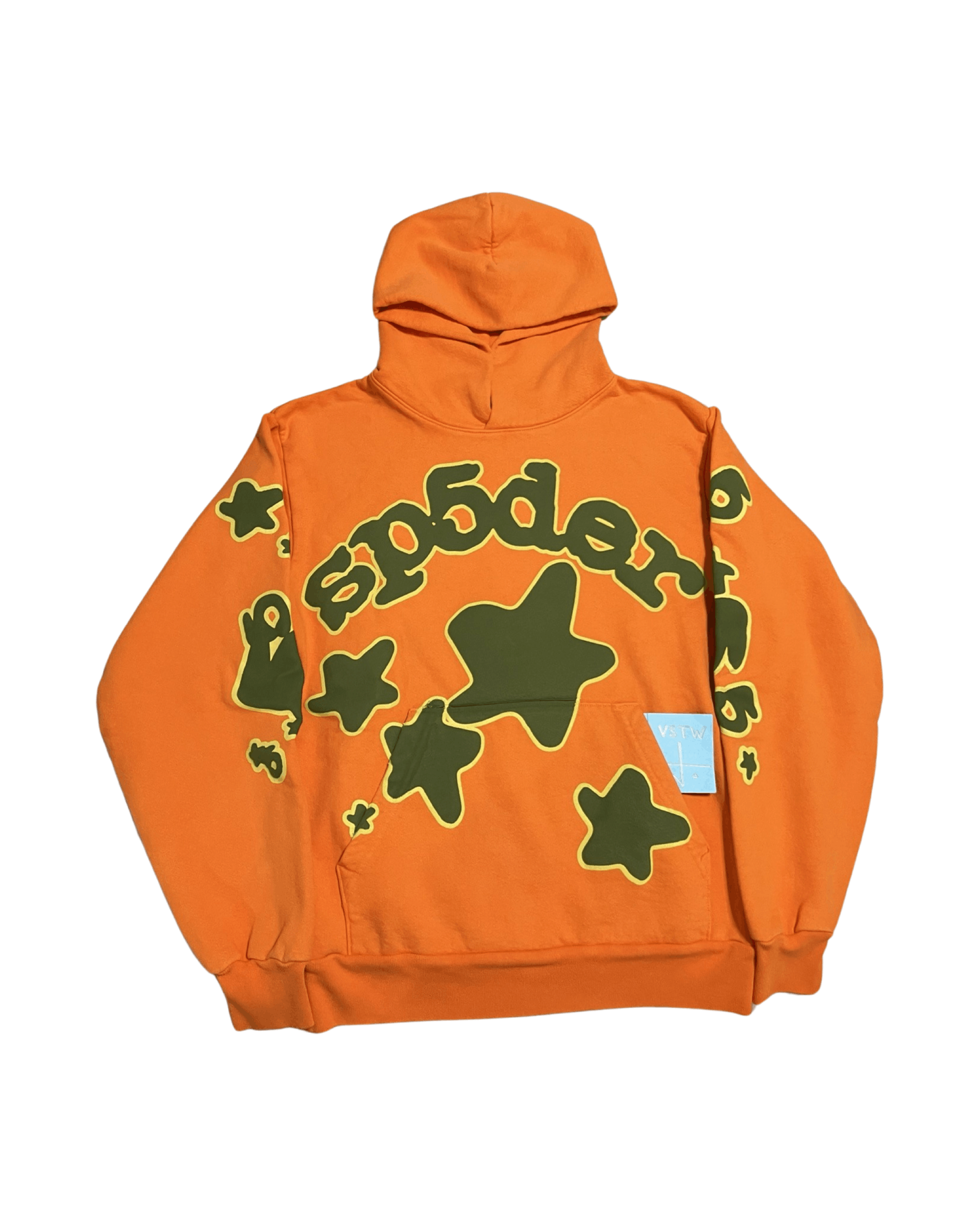 Spider Worldwide Sp5der Beluga Orange Hoodie (Spider Worldwide) | Grailed