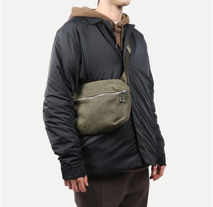 Dsptch Waxed Canvas Crossbody Bag | Grailed