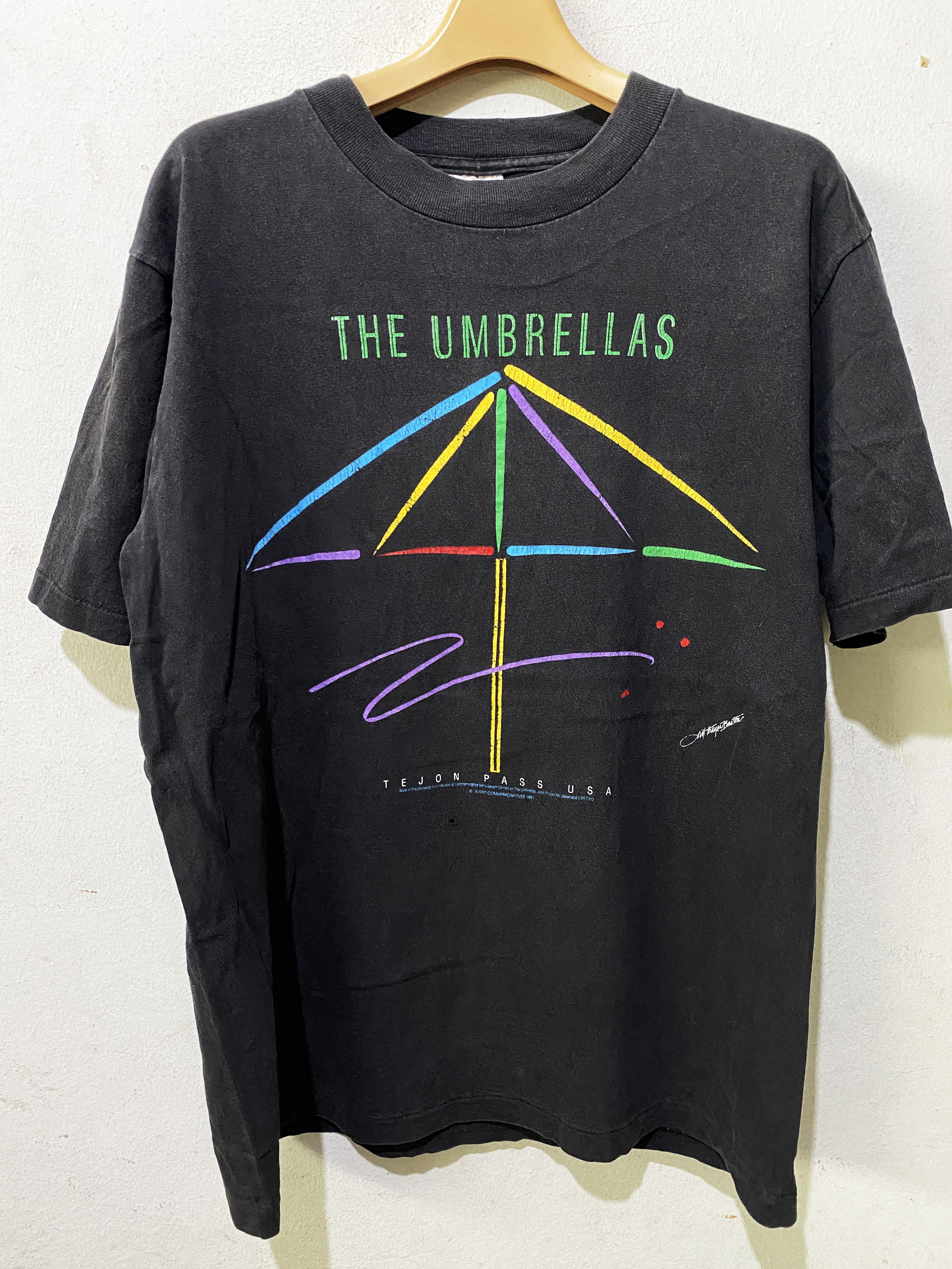 Band Tees × Vintage Vintage 1991 The Umbrellas Tejon Pass Shirt | Grailed