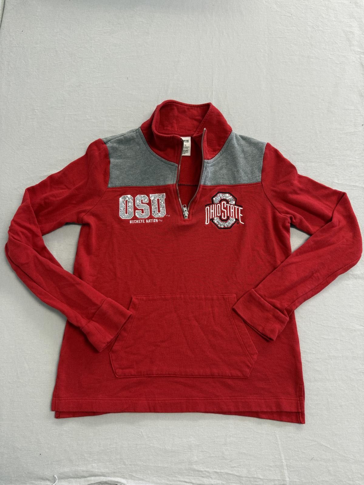 Pink Cute OSU Buckeyes Quarter Zip Brand Ohio State Buckeye XS | Grailed