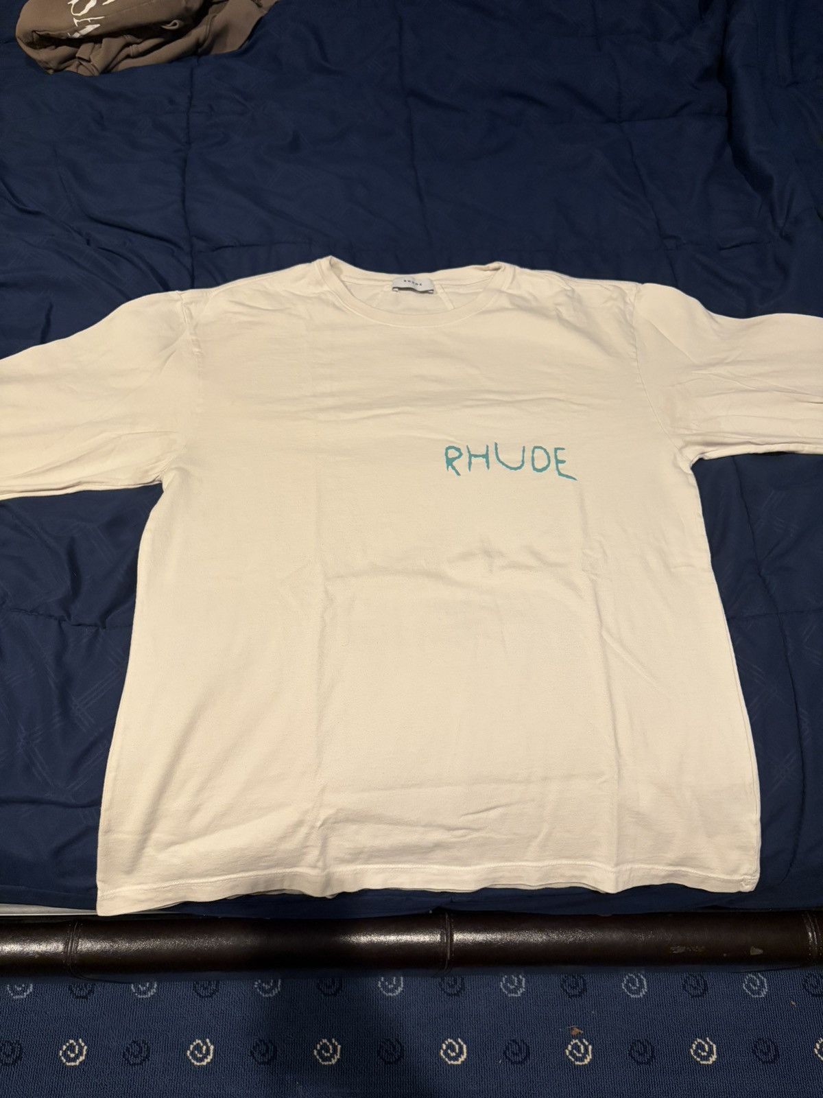 Rhude Rhude Graphic Print Long Sleeve T Shirt | Grailed